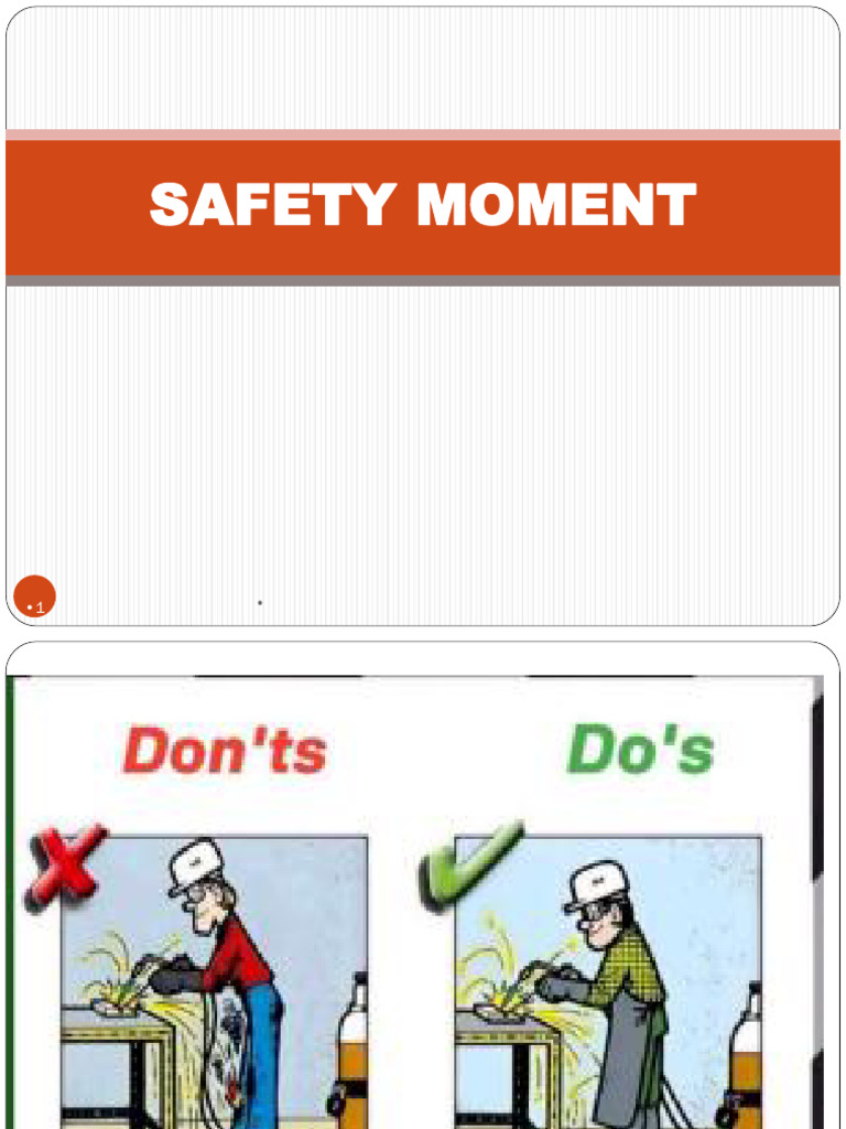 1 Safety Poster Safety Moment Final | PDF