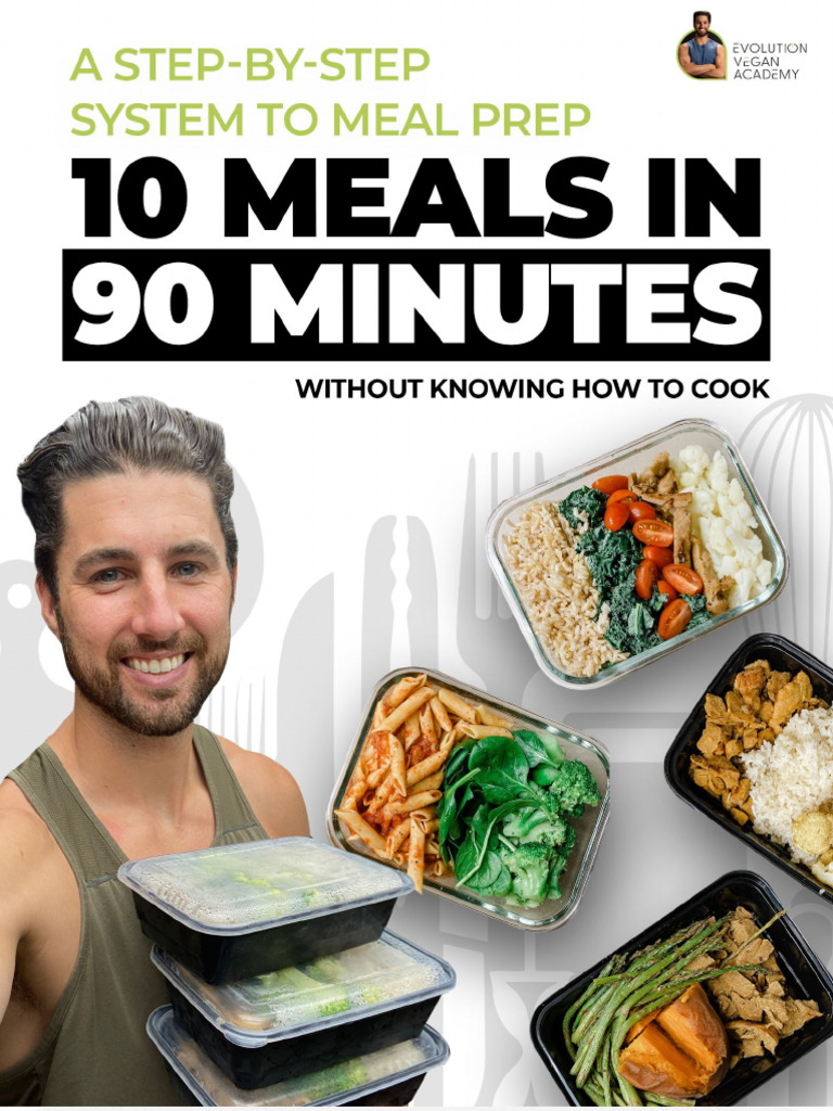 A Step-By-Step System To Meal Prep - Evolution Vegan Academy | PDF ...