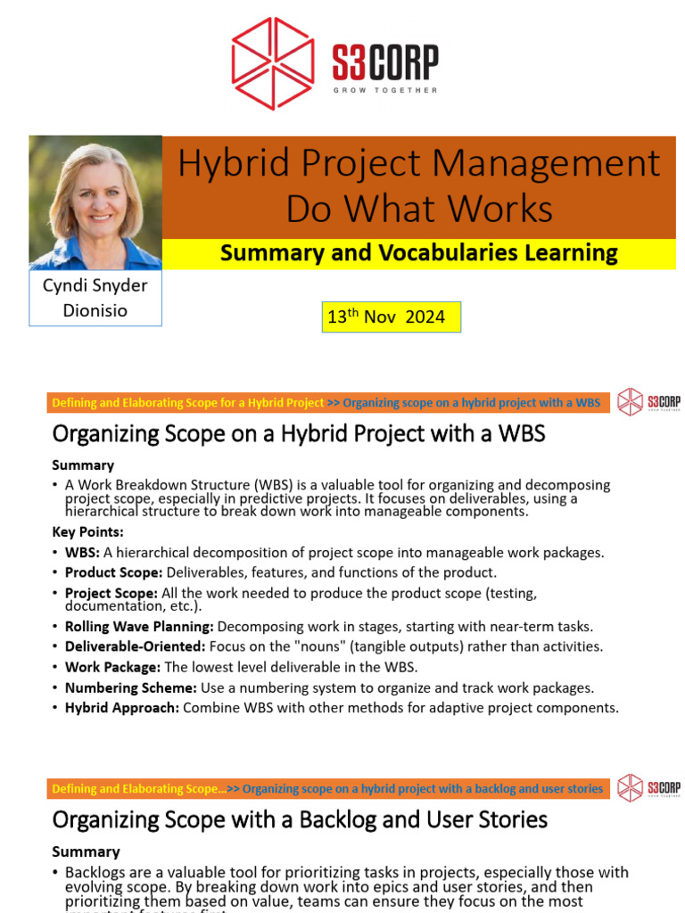 Hybrid Project Management Do What Works-13Nov2024 | PDF | Computing ...