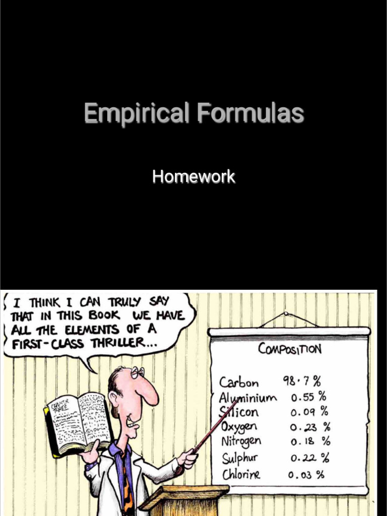 Understanding Empirical Formulas | PDF | Molecules | Mole (Unit)