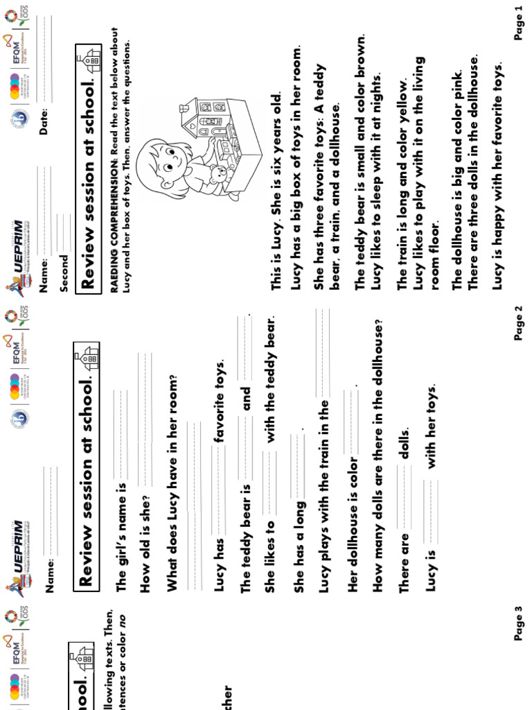 L.A. Review Session Second Trimester Second Grade 2025 | PDF