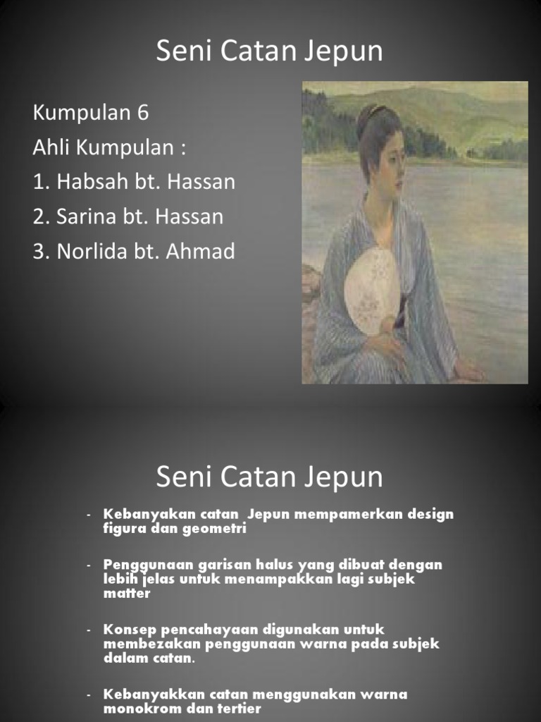 Seni Catan Jepun Group | PDF