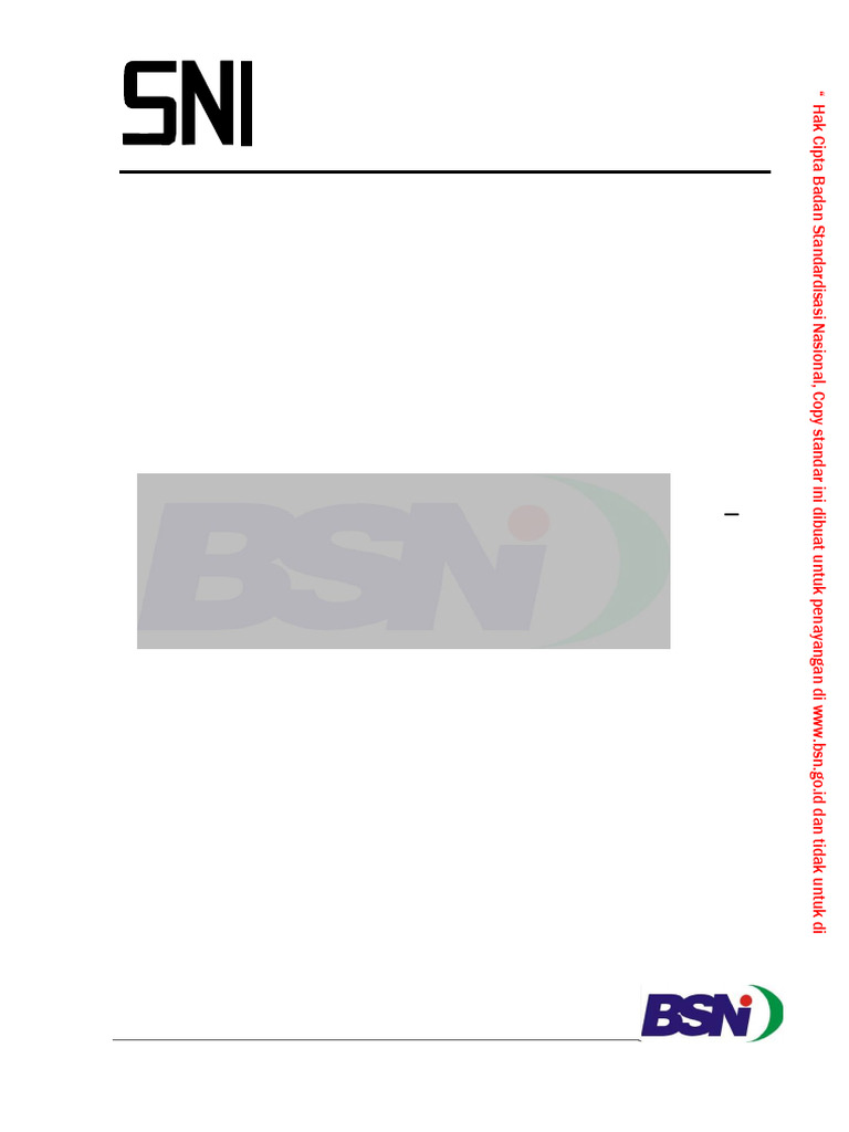 Neraca Spasial Sumber Daya Air SNI 6728.1 | PDF