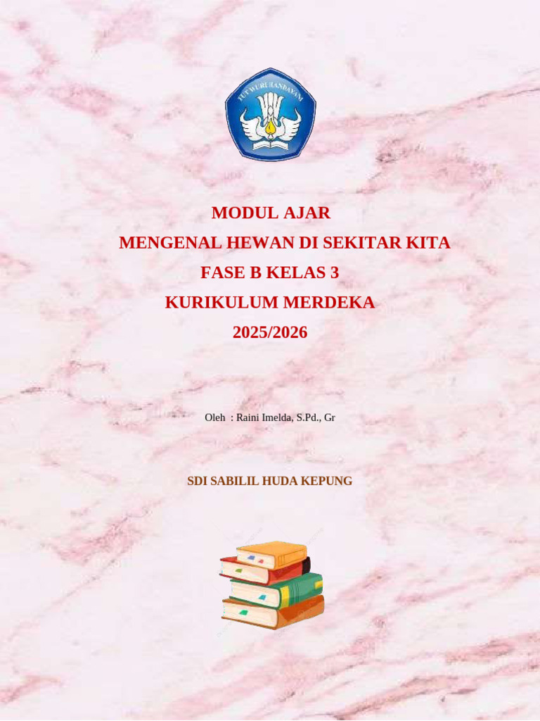 Modul Ajar Mengenal Hewan Kelas 3 | PDF
