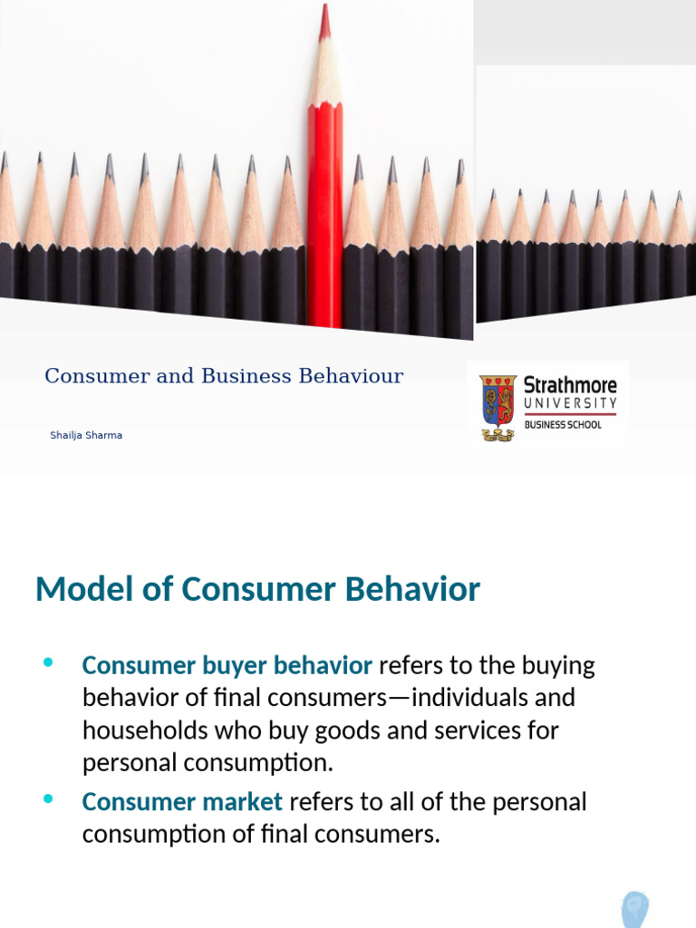 Topic 3 Consumer and Business Behaviour | PDF | Consumer Behaviour ...