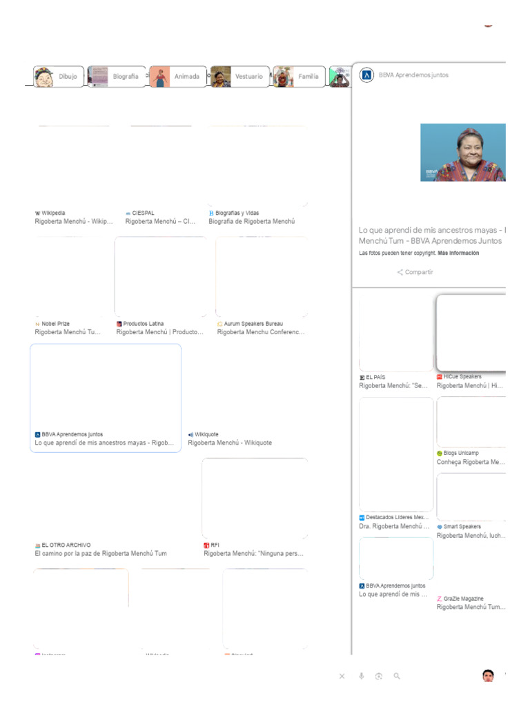 Rigoberta Menchú: Legado Maya y Paz | PDF | Sitios web
