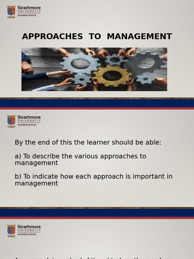 Key Management Approaches Explained | PDF | System | Behavior