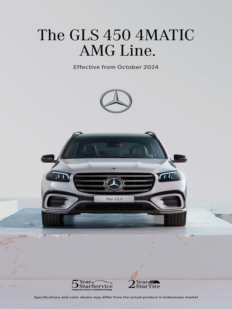2024 Mercedes-Benz GLS 450 AMG Line Overview | PDF | Battery Charger ...