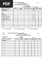 Sample BMR (1) | Tablet (Pharmacy) | Chemistry