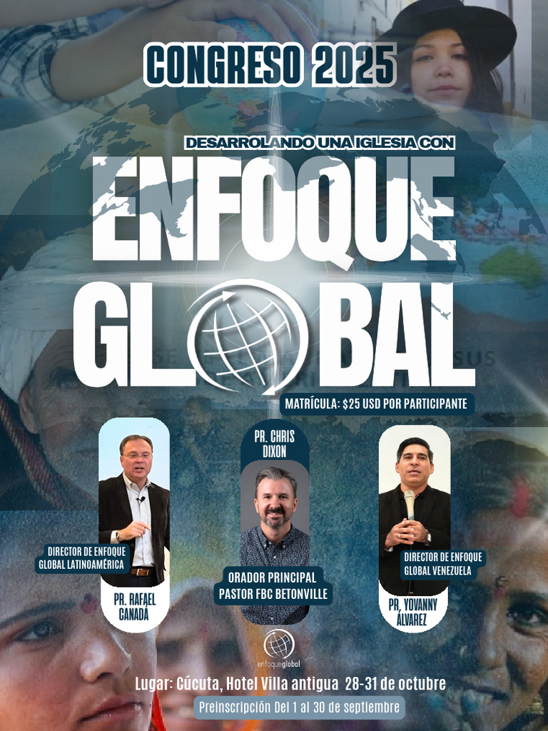 Congreso Enfoque Global 2025 - Venezuela | PDF | Misionero