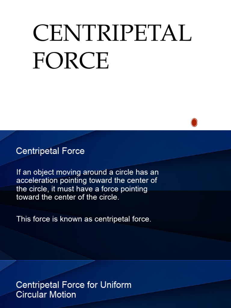 2023 - 24 - Circular Motion | PDF | Acceleration | Force
