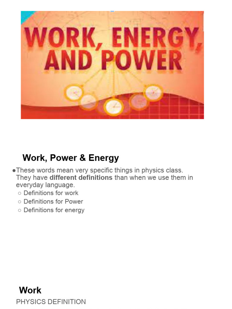 2023-24 - Work, Energy, and Power | PDF | Force | Potential Energy