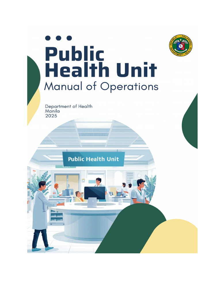 Public Health Unit Operations Manual | PDF | Health Promotion | Public ...