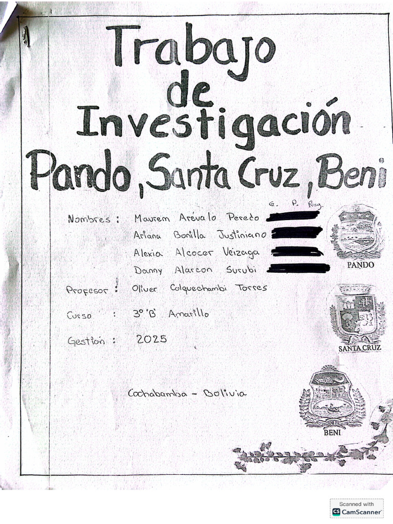Pando-Santa Cruz-Beni | PDF