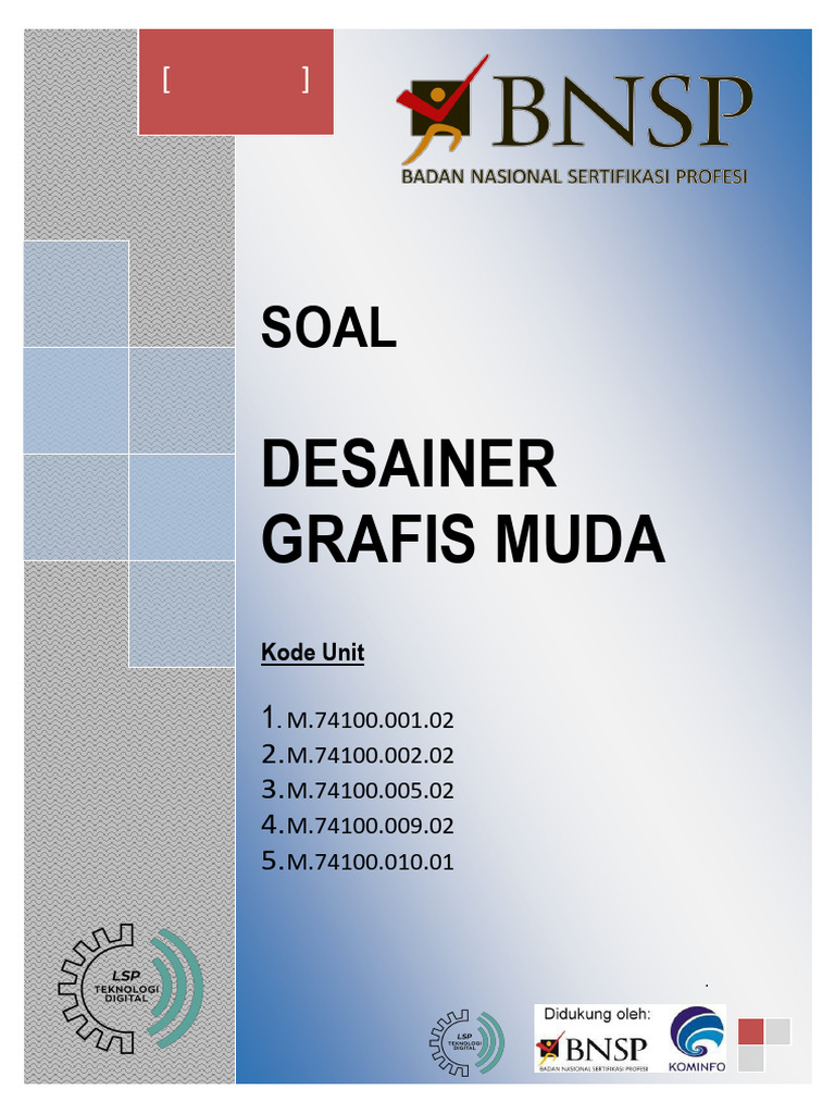 Soal Desainer Grafis Muda Idcard Dan Mockup Kemasan Produk | PDF