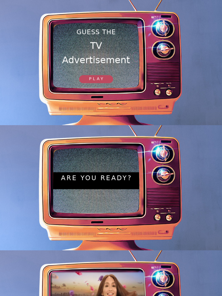 Guess The TV Advertisement | PDF
