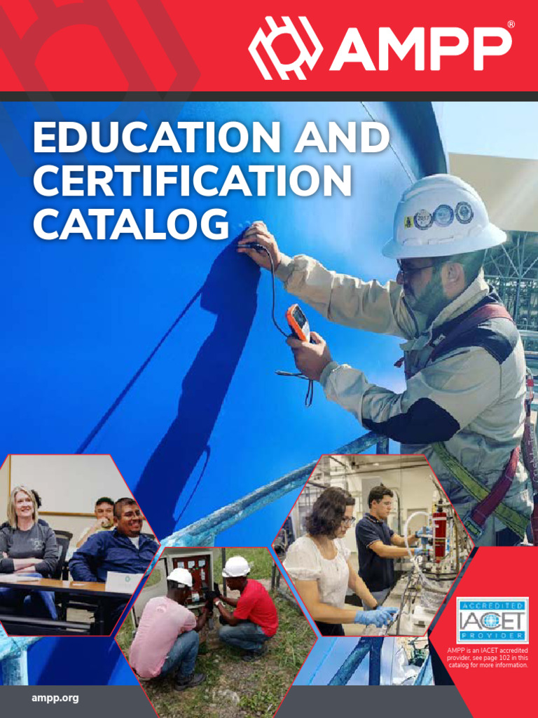 AMPP Education & Certification Guide | PDF | Electricity