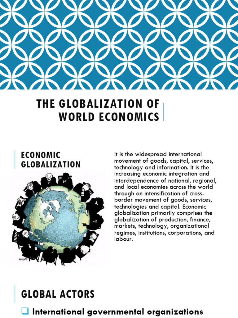 Understanding Economic Globalization | PDF | Bretton Woods System ...