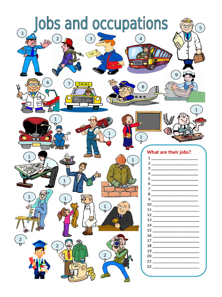 Jobs and Occupations | PDF