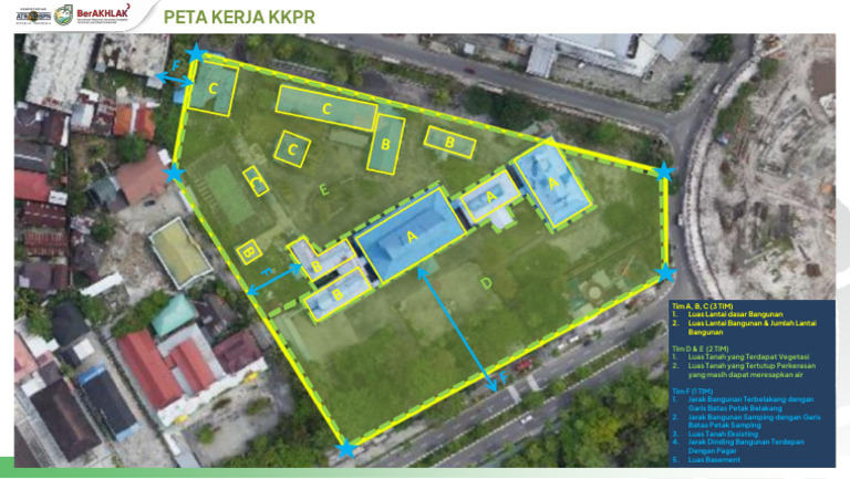 Peta Kerja KKPR dan Luas Bangunan | PDF