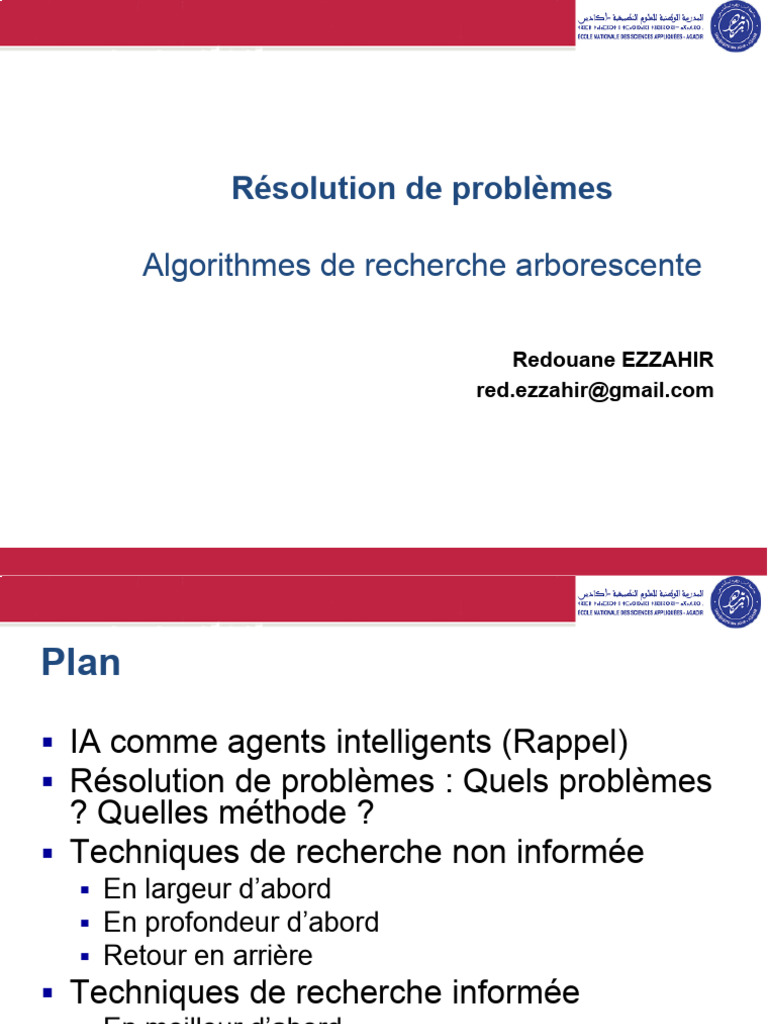 Résolution de problèmes par IA | PDF | Théorie de la complexité ...