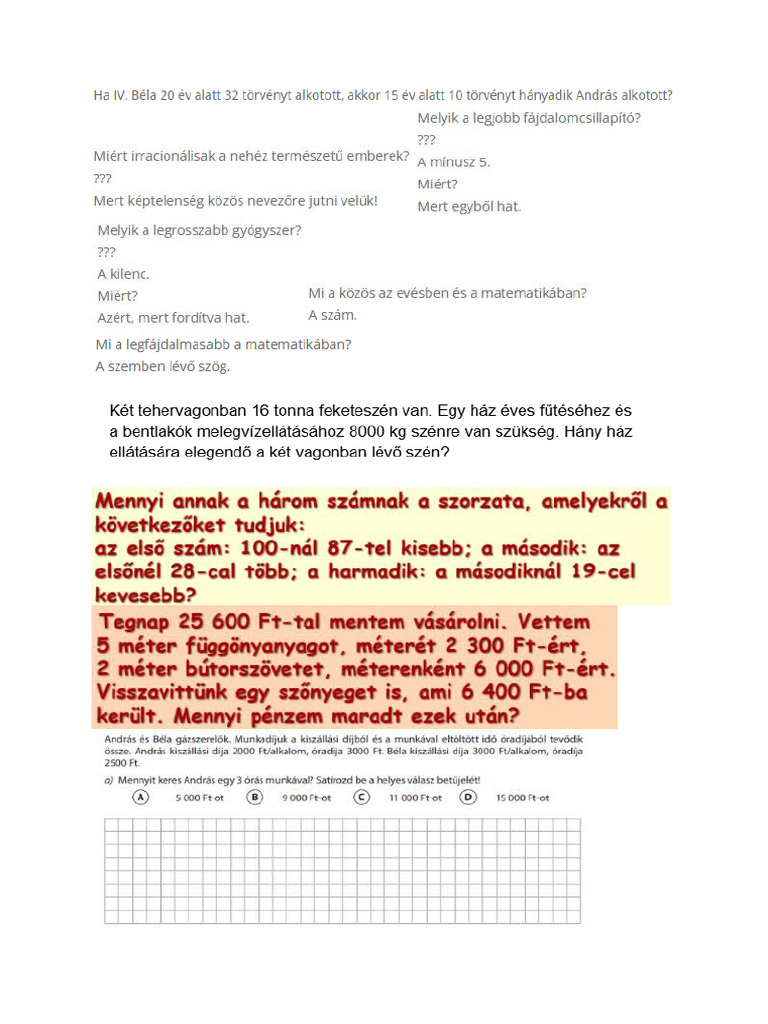 Matek Viccek | PDF