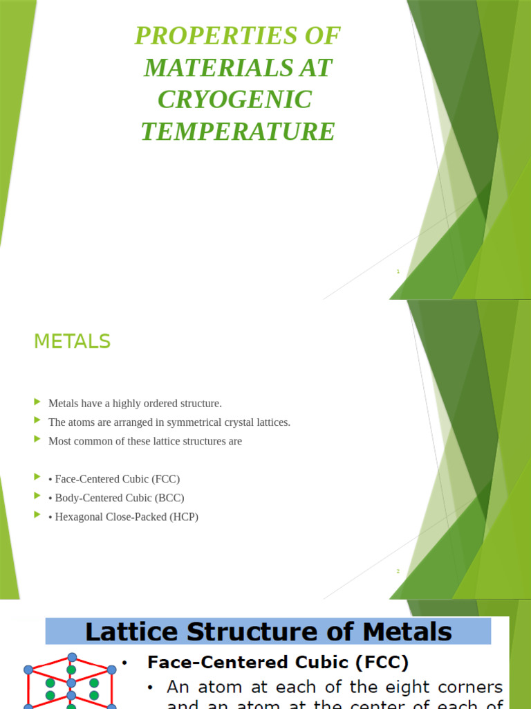 Cryogenic Material Properties Overview | PDF | Ductility | Strength Of ...