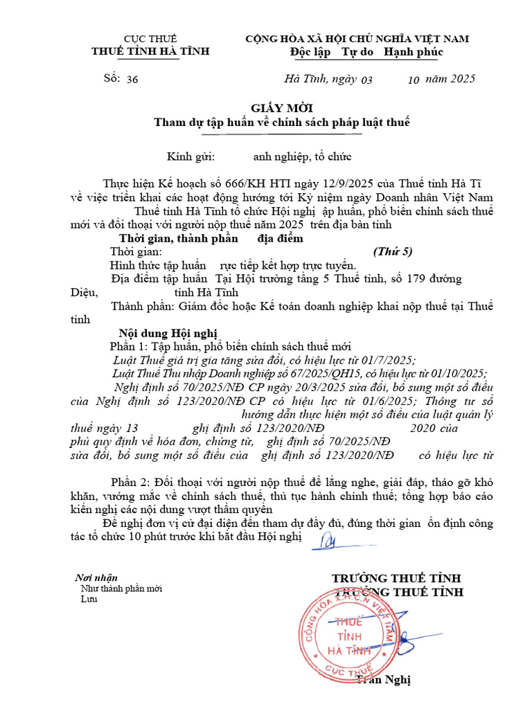 GM Tap Huan Doi Thoai Gui NNT (03.10.2025 09h55p10) Signed | PDF