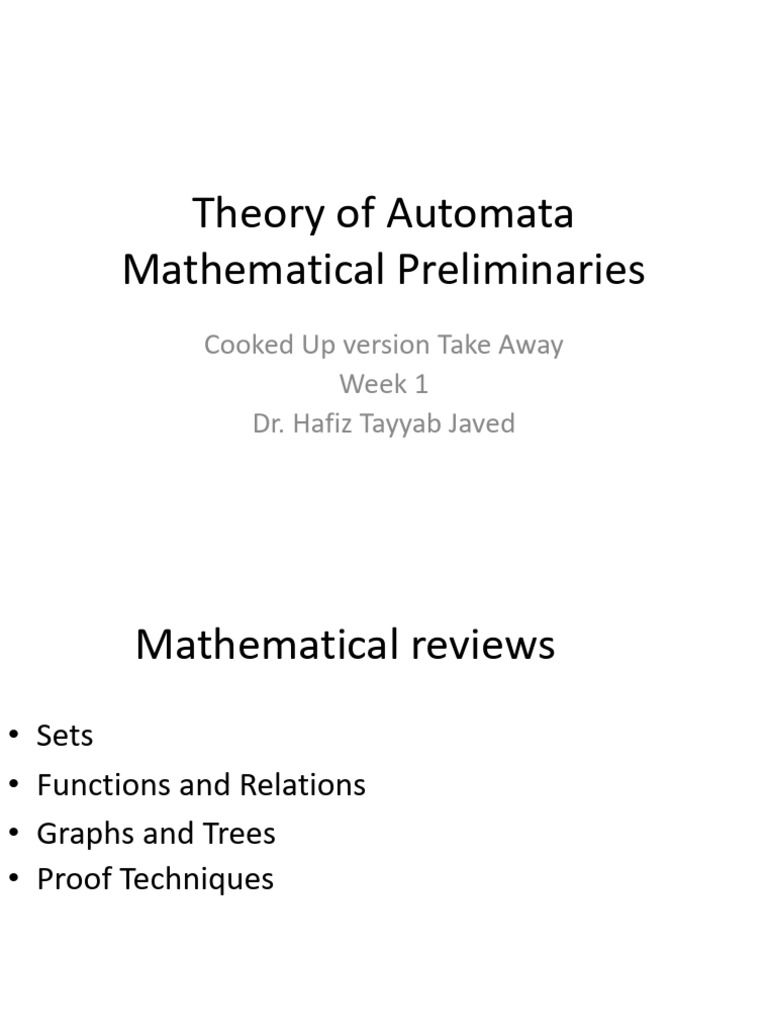 TOA Week-01-Cooked Up Variant | PDF | Set (Mathematics) | Mathematical ...