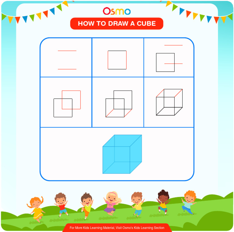 How To Draw A Cube | PDF