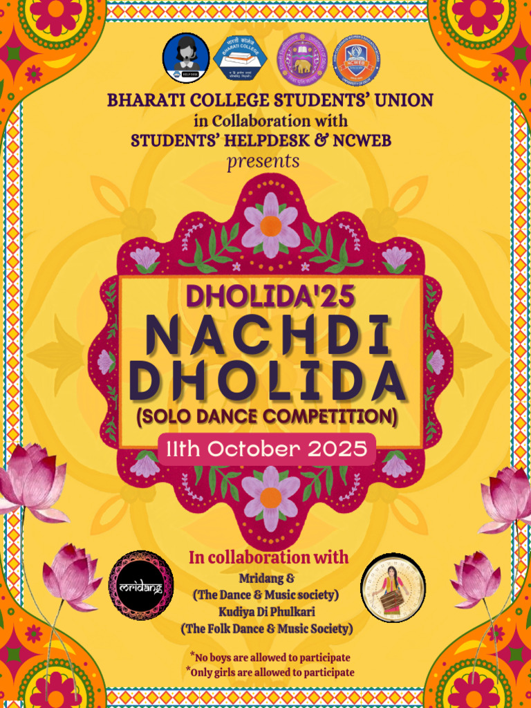 Nachdi Dholida - Solo Dance Competition | PDF