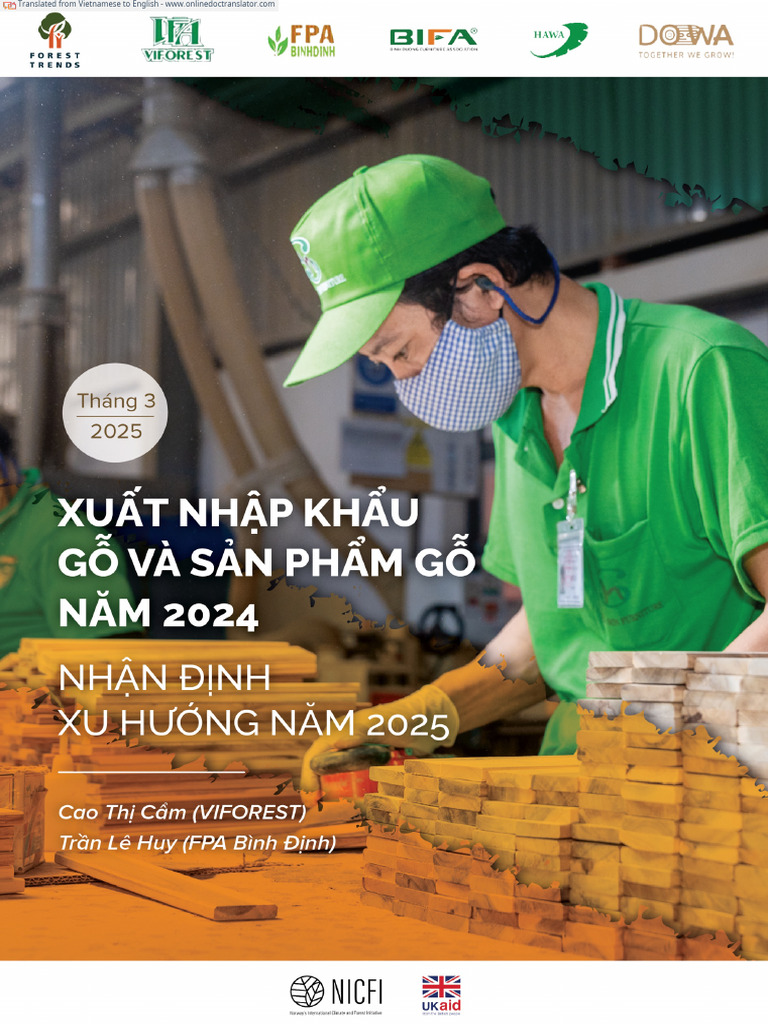 Bc Vn Xk Gspg Nam 2024_final.vi.En | PDF | Wood Veneer | Economies