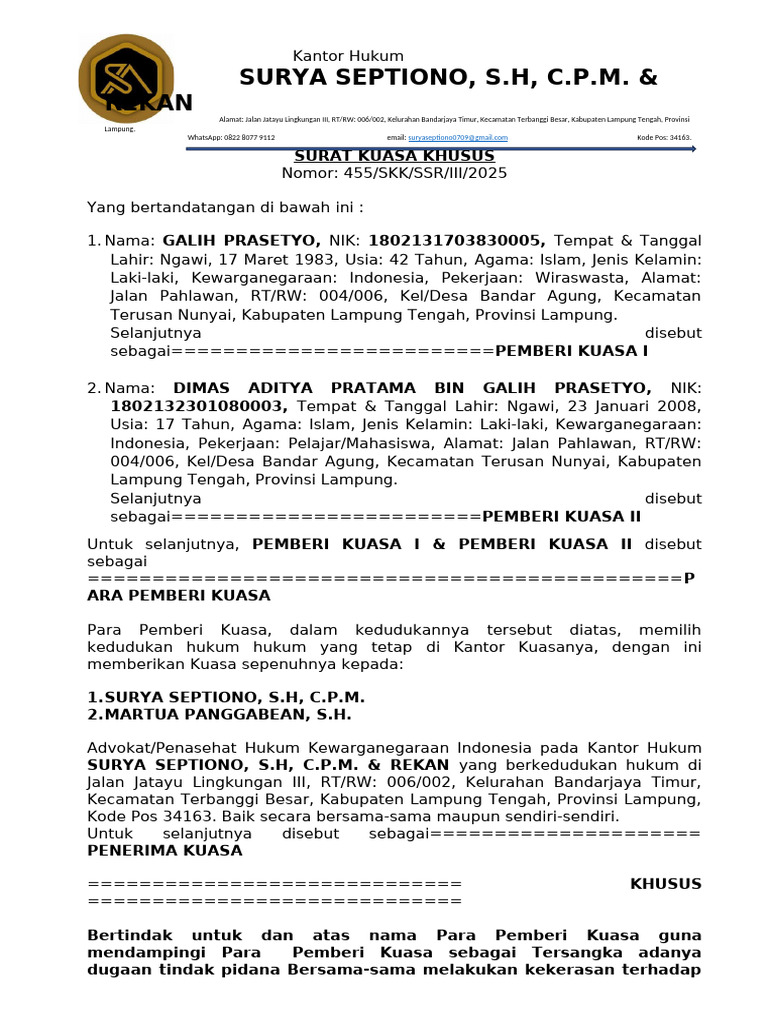 SKK Galih Dan Adit | PDF