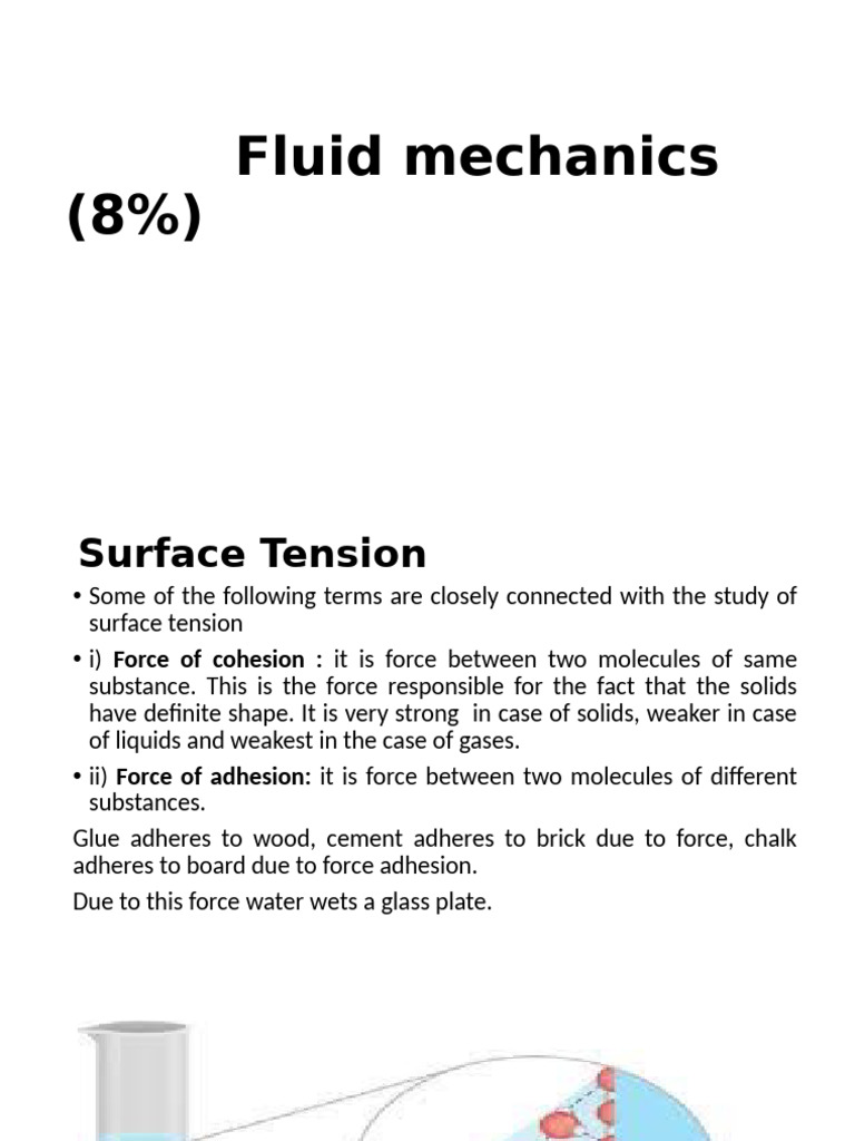 Understanding Surface Tension in Liquids | PDF | Surface Tension | Liquids