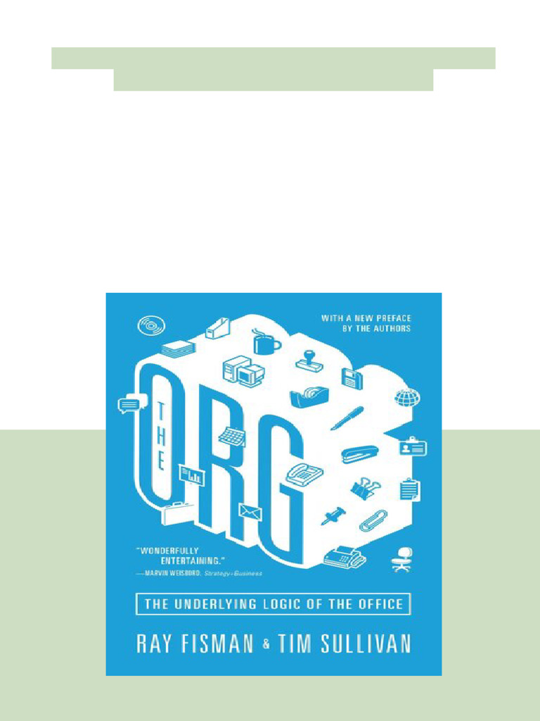 The Org The Underlying Logic of The Office Updated Edition Ray Fisman ...