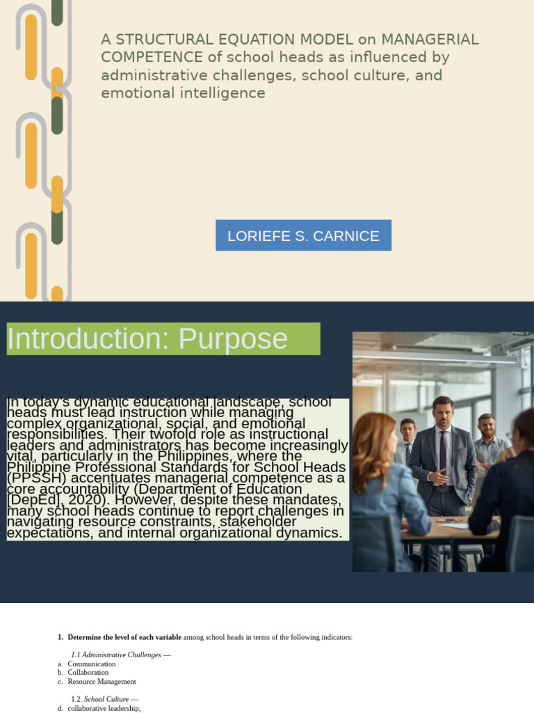 Presentation - Leadership Model | PDF
