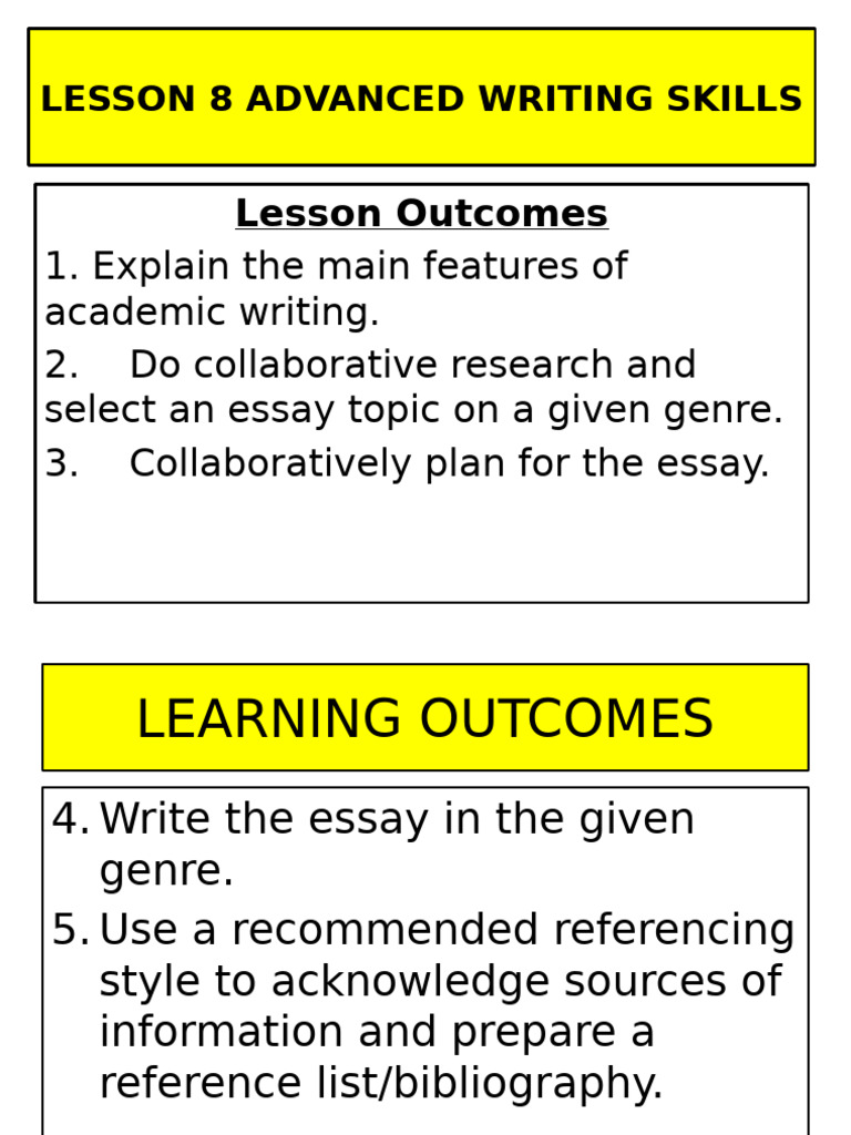 Advanced Academic Writing Skills Guide | PDF | Essays | Plagiarism