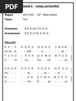 Mohana Ragam | PDF | Classical And Art Music Traditions | Melody