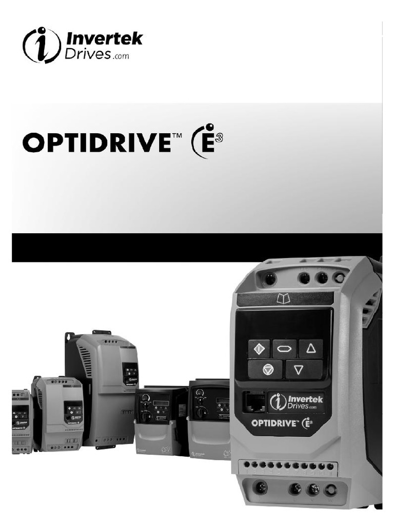 Optidrive E3 Instrukcija | PDF