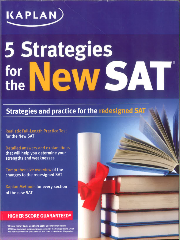 Kaplan 5 Strategies For NEW SAT. | PDF