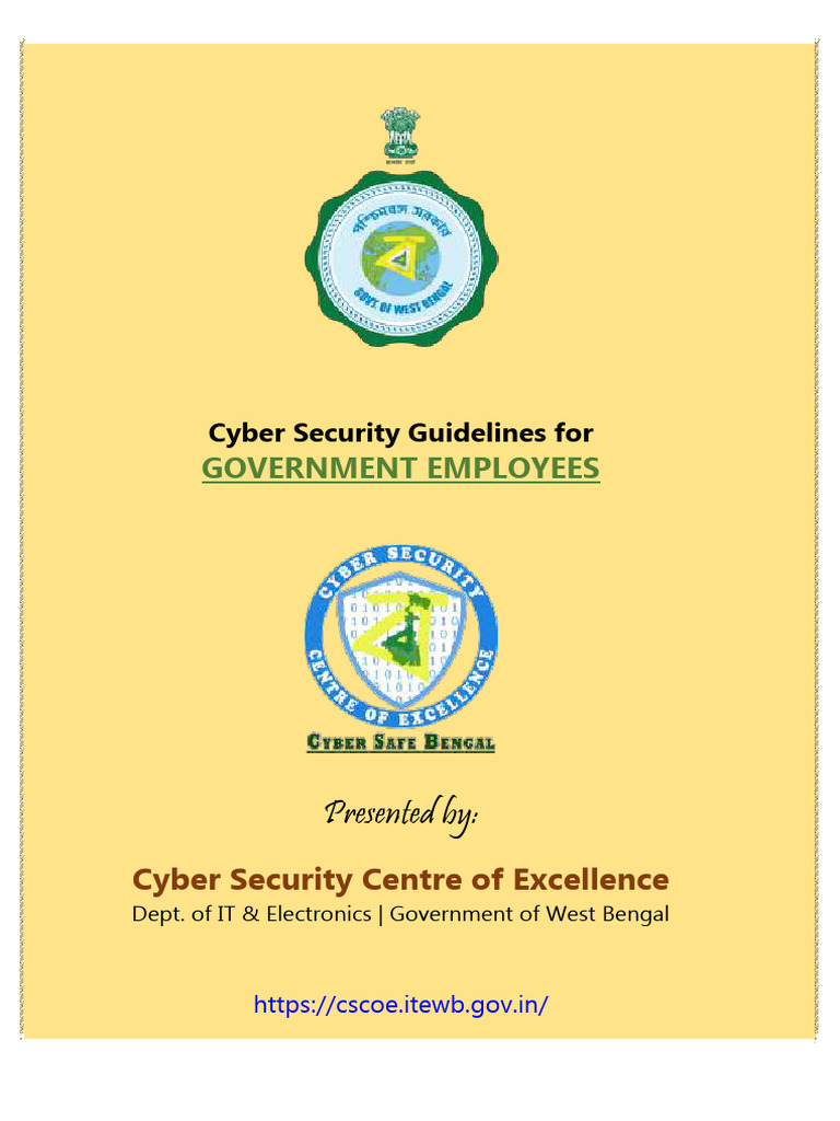 Cyber Security Guidelines for Employees | PDF | Password | Mobile App