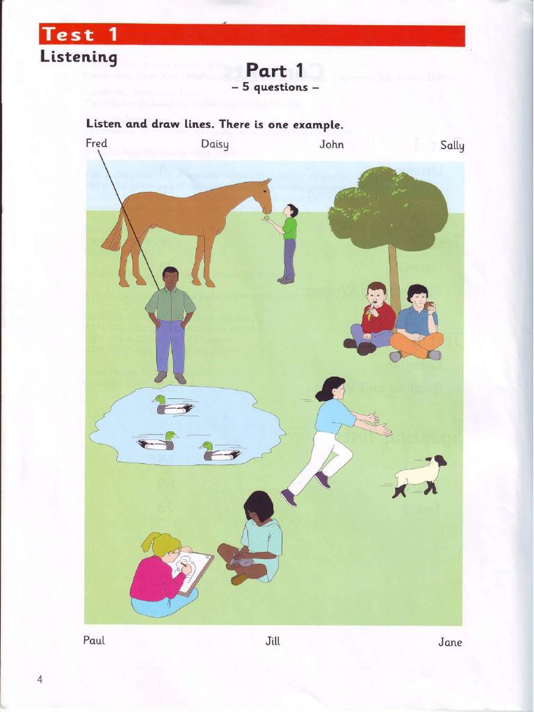 Tests Movers 1 Book | PDF