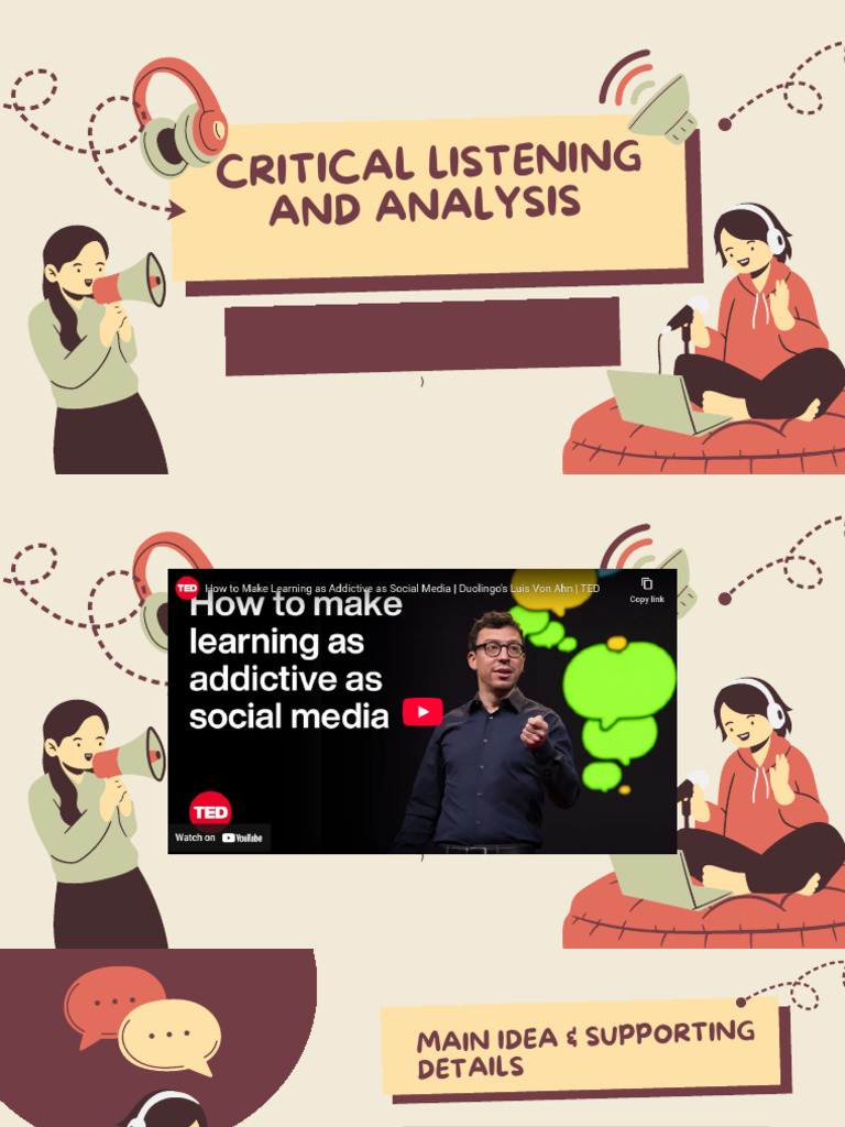 Critical Listening and Analysis Guide | PDF