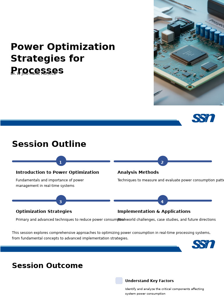 U4L7 Power Optimization Strategies For Processes | PDF | Central ...
