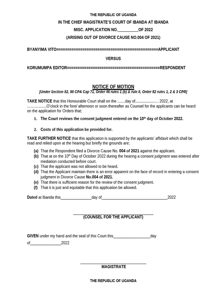Application For Review Vito | PDF | Affidavit | Practice Of Law