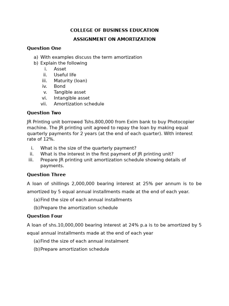 Amortization and Sinking Fund Analysis | PDF