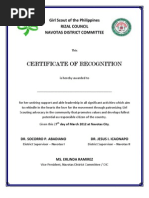 GSP Registration Form | PDF | Youth Movements | Scouting