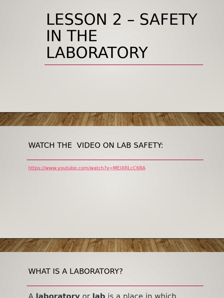 Lab Safety Guidelines and Responsibilities | PDF