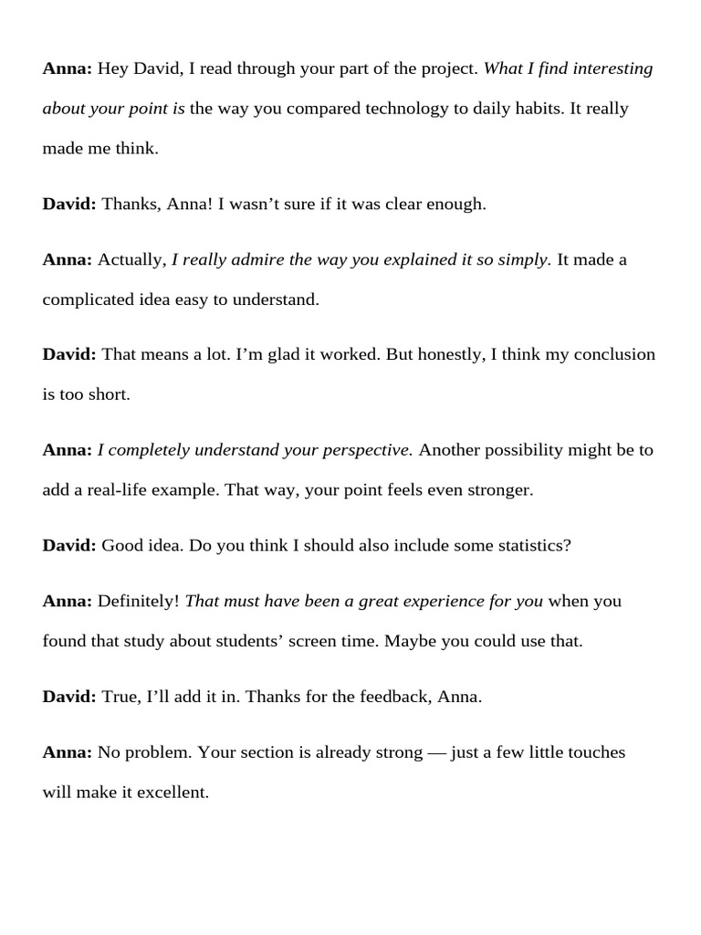 How To Win Friends and Gain Influence Dialogue | PDF
