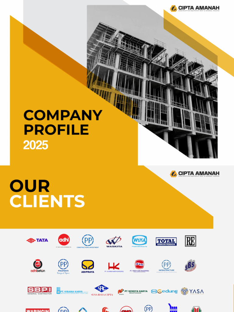 Company Profile 2025 - Cipta Amanah | PDF